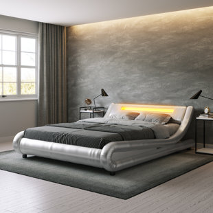 Abner upholstered bed store